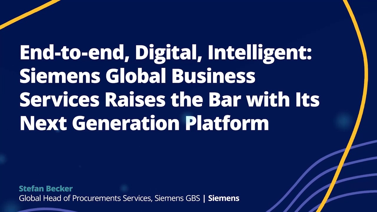 Siemens GBS: Next Gen platform raises the bar | Pega