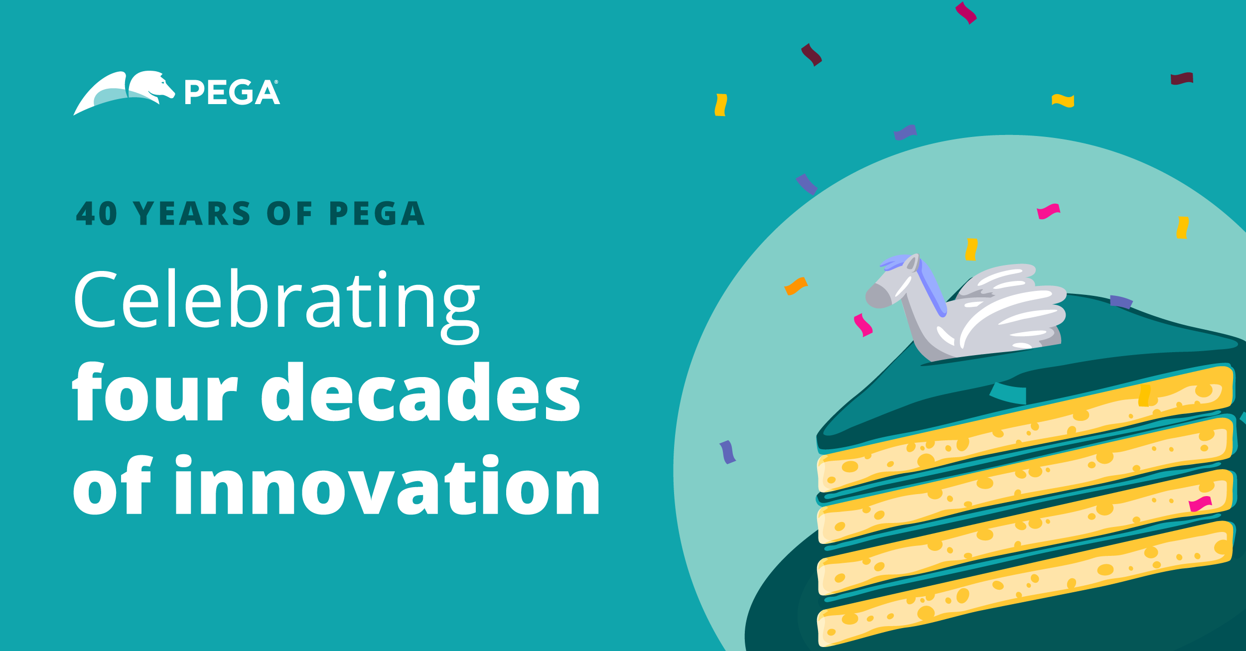 Pega celebrates 40 years of innovation | Pega