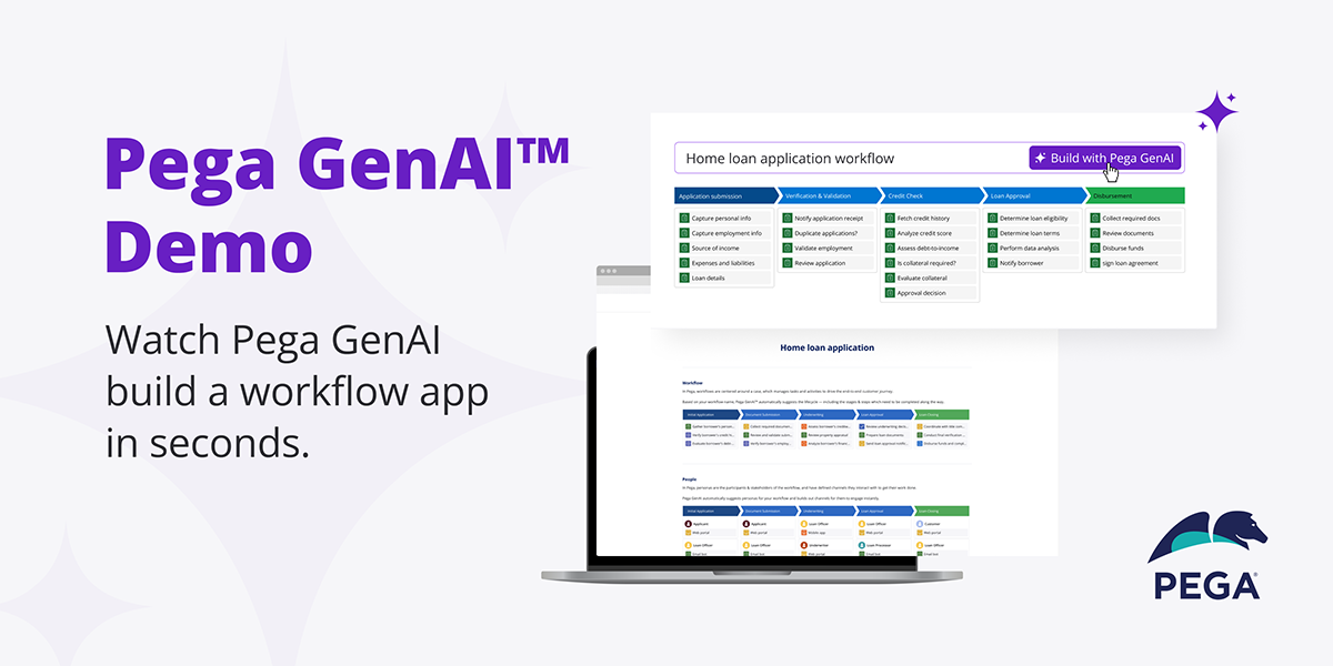 Enterprise Generative AI Interactive Demo | Pega GenAI