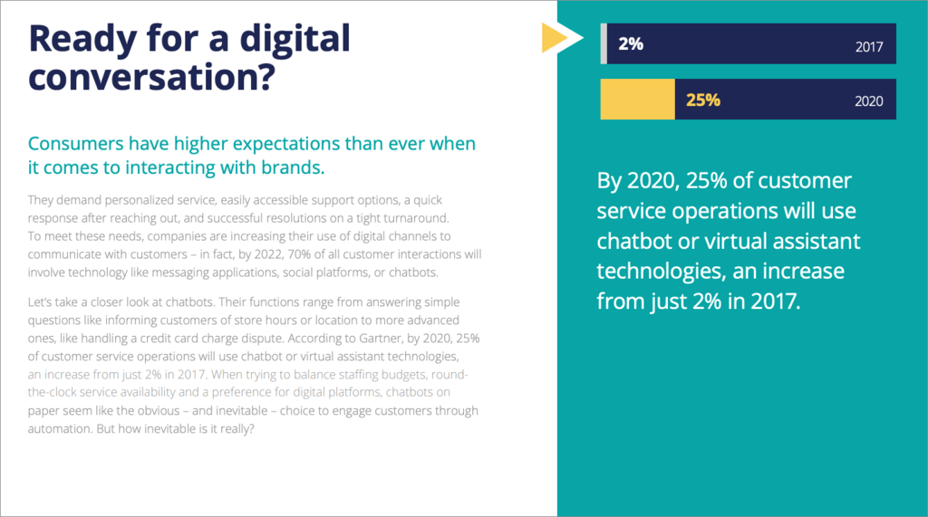 Maximizing customer experience with chatbots | Pega