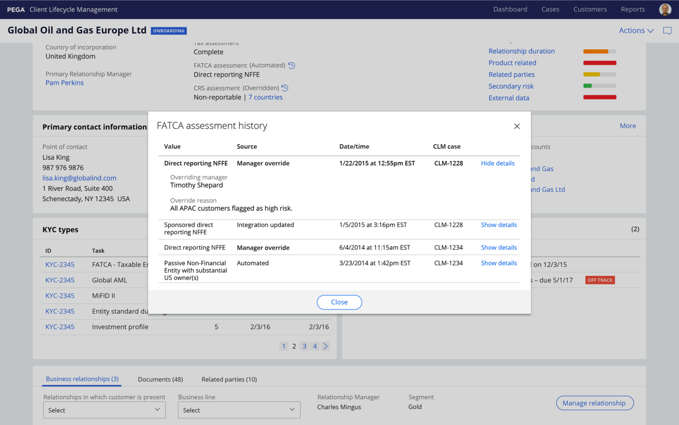 Know Your Customer (KYC) Solutions | Pega
