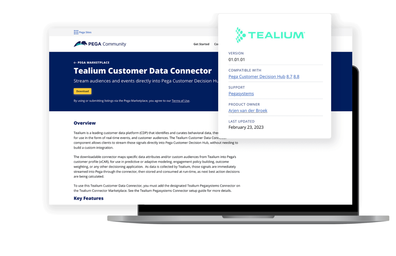 Pega Customer Data Connectors | Pega