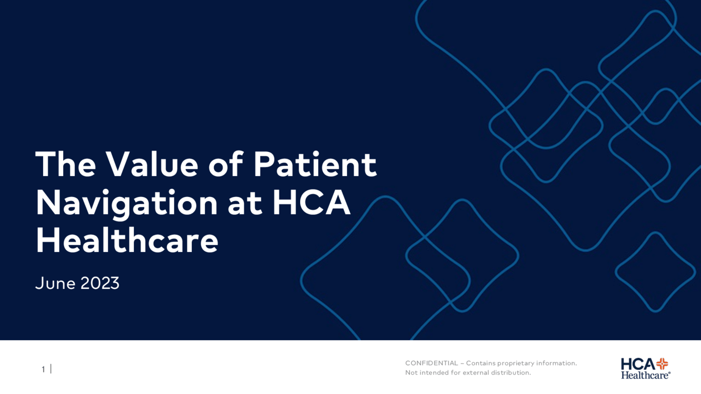 PegaWorld iNspire 2023: Panel - The Value of Patient Navigation at HCA ...