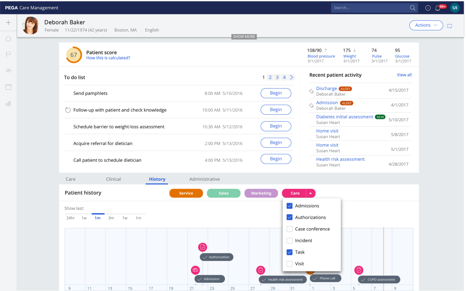 Patient Care Management Software for Healthcare | Pega