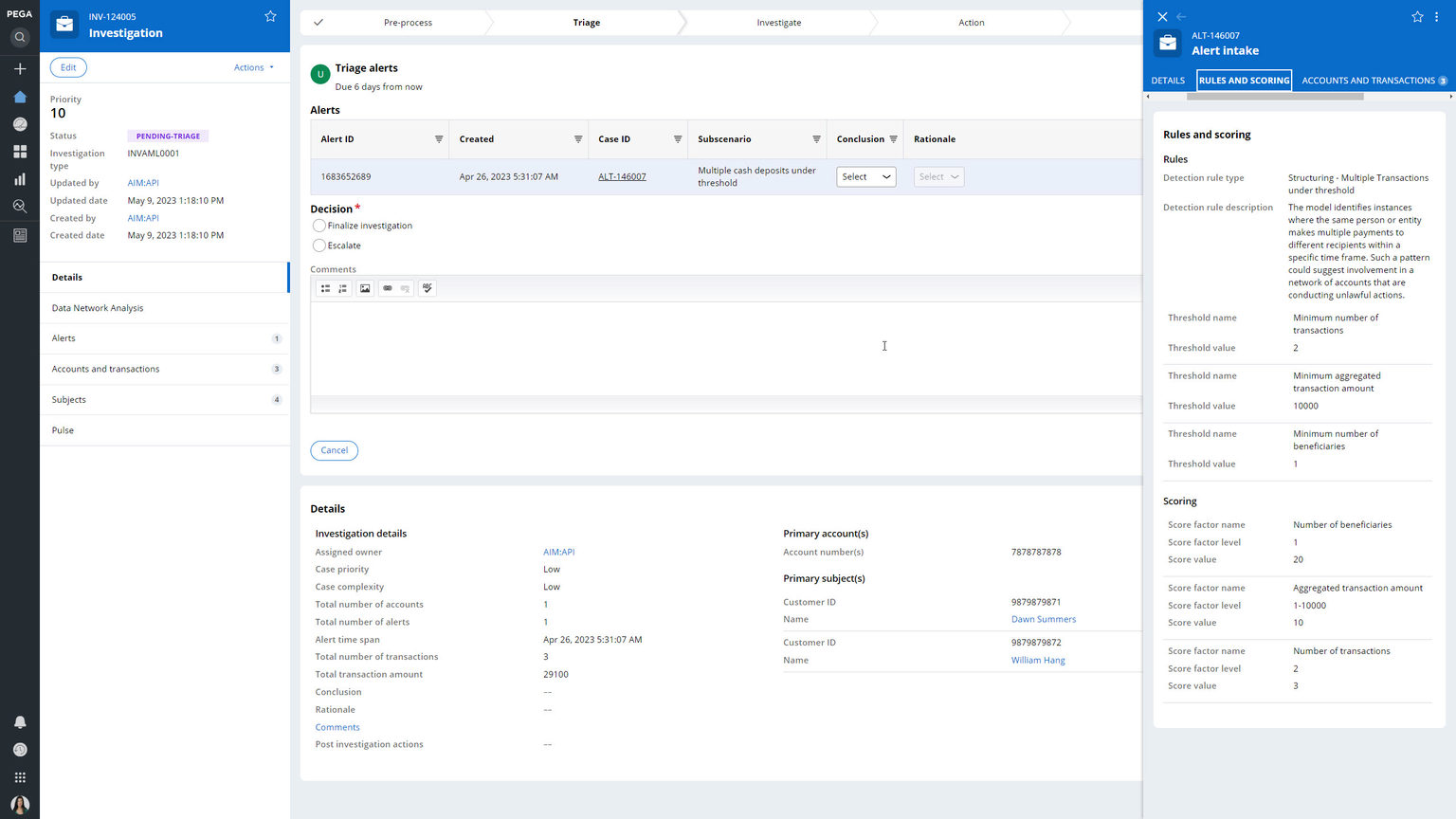 Intelligent case management solutions for financial crimes | Pega