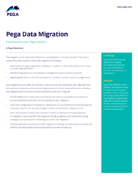 Future-proof your Pega solution with Pega Data Migration