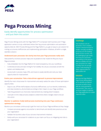 Identify opportunities with Pega Process Mining | Pega