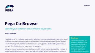 Pega Customer Service - Resources | Pega