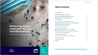 Achieving simplified customer service | Pega