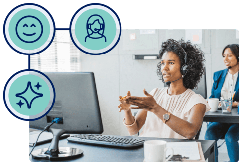 Drive contact center productivity with AI | Pega