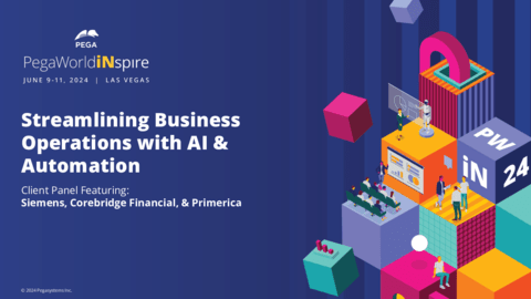 PegaWorld iNspire 2024: Streamlining Business Operations with AI ...