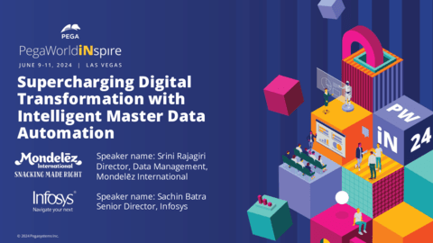 PegaWorld iNspire 2024: Supercharging Digital Transformation with Intelligent Master Data ...
