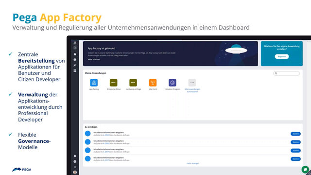 Reuse and collaboration with governance | Pega