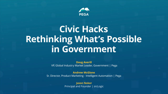 Civic Hacks Episode 2: How is GenAI impacting the developer ecosystem | Pega