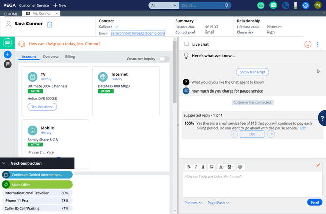 Enterprise CRM software on a unified platform | Pega