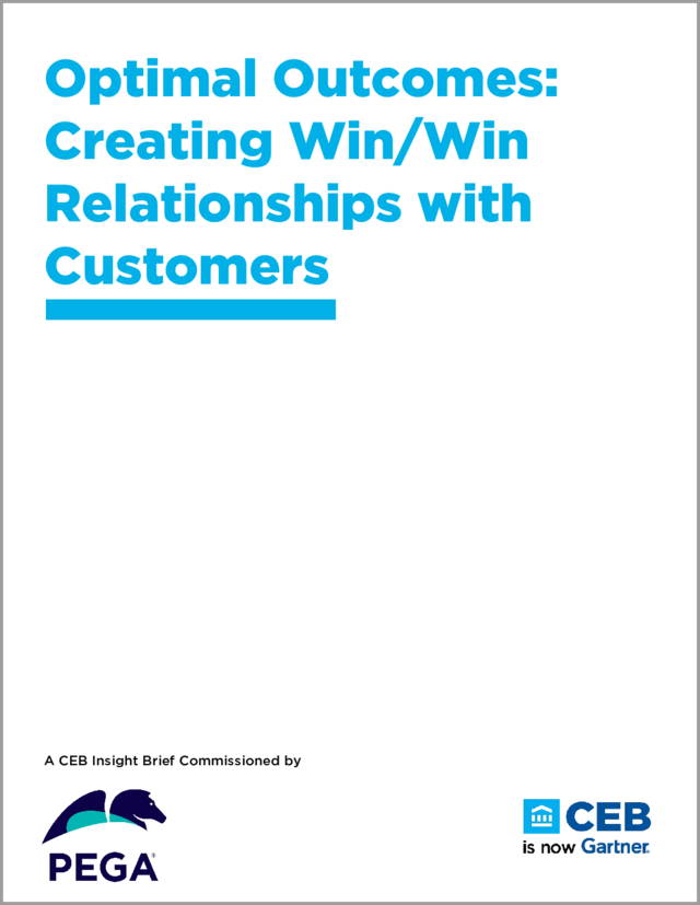 Creating Win/Win Relationships With Customers | Pega