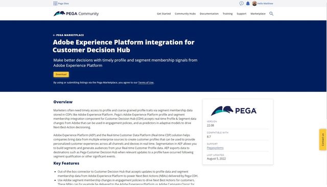 Pega Customer Data Connectors | Pega