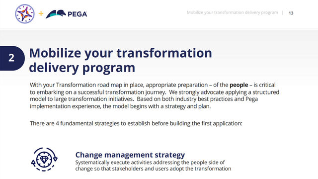 Pega Digital Transformation Playbook | Pega