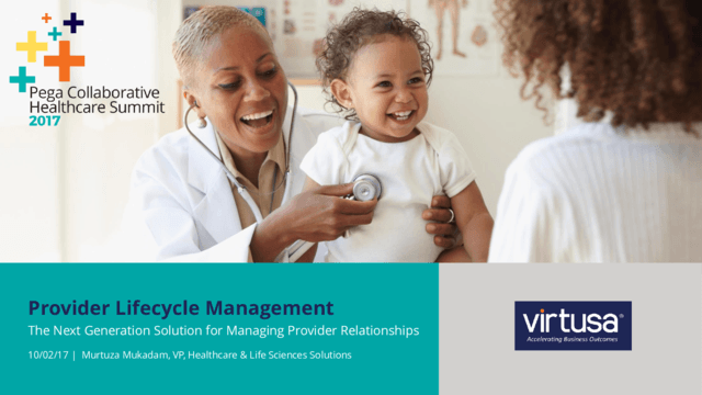Provider Lifecycle Management: The Next Generation Solution for ...