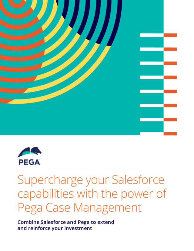 Supercharge your Salesforce capabilities with the power of Pega | Pega