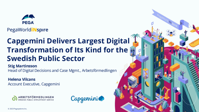 PegaWorld iNspire 2023: Capgemini Delivers Largest Digital ...