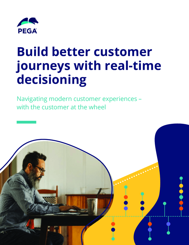Build better customer journeys with real-time decisioning | Pega
