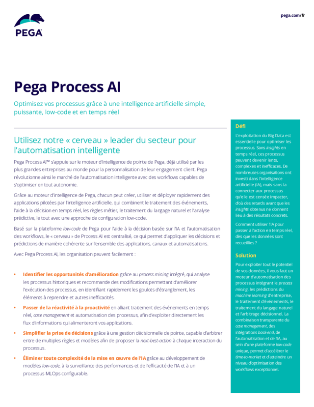 Pega Process AI | Pega