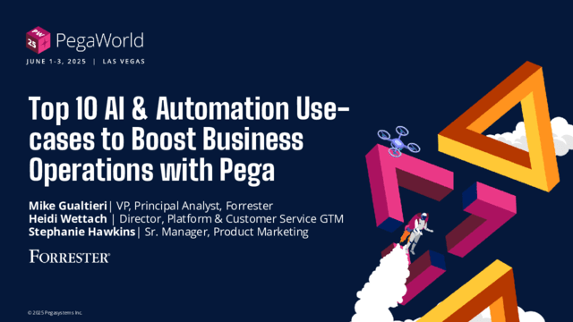 PegaWorld 2025: Top 10 AI & Automation Use-cases to Boost Business ...